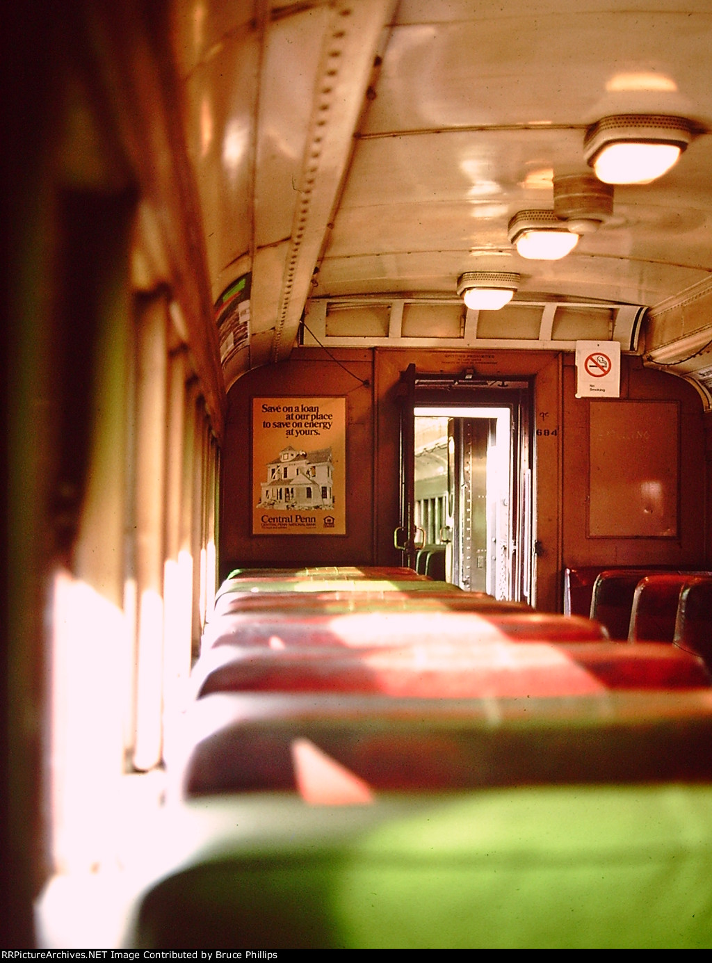 PRR MP54 #684 - Interior View #2